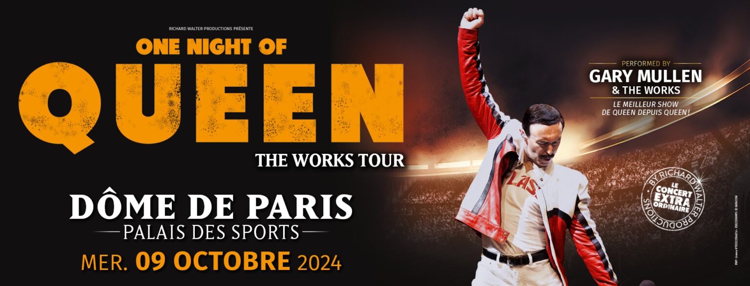 One Night Of Queen, toutes les dates de la tournée