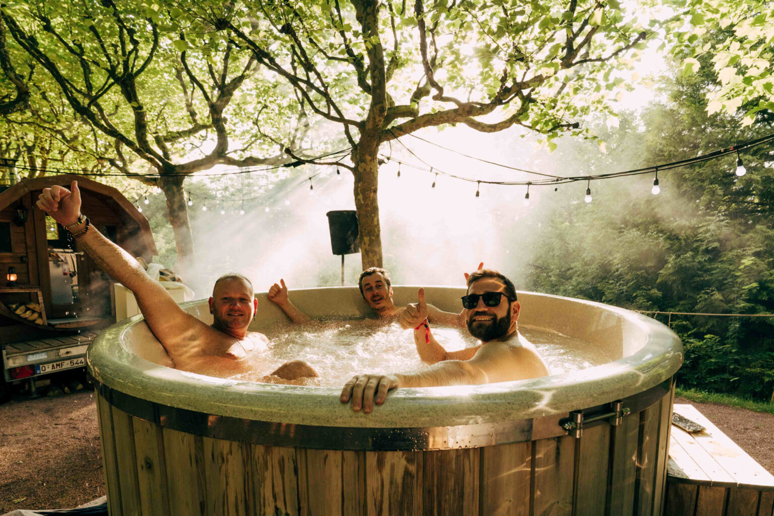 le surprenant bain nordique caché dans un coin secret du parc un ...